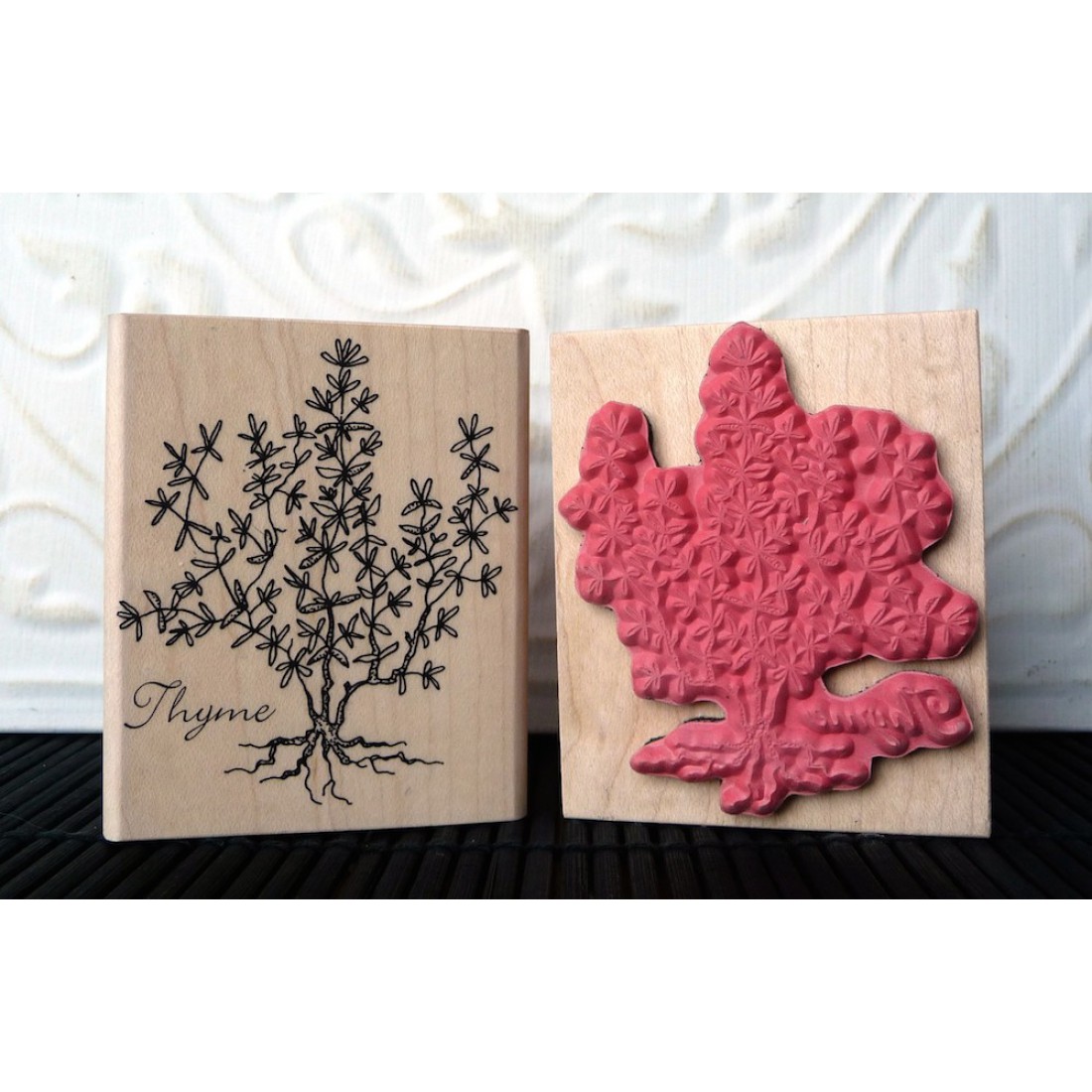 Thyme Rubber Stamp
